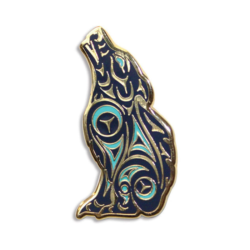 Enamel Pin - Wolf – Sealaska Heritage Store