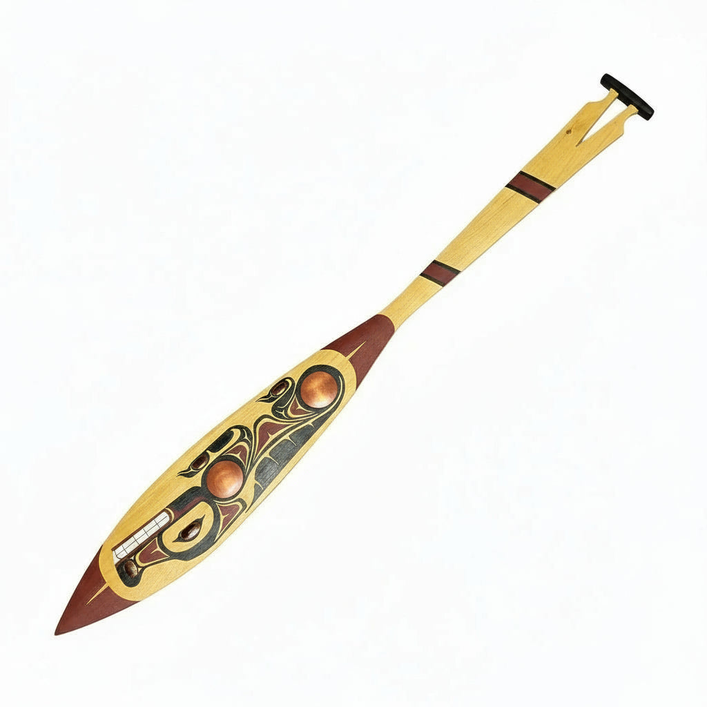 George Gardner Paddle 5 ft - Wolf (1) – Sealaska Heritage Store